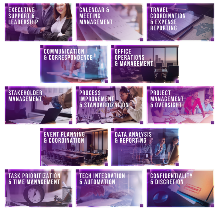 Executive Assistant Portfolio - Classy Gal Consulting